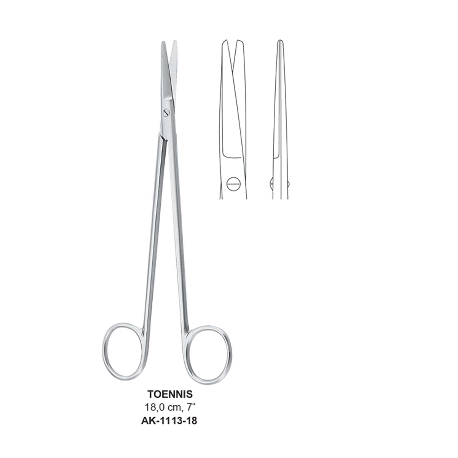 Toennis Surgical Scissors Akhyar Surgical Toennis Surgical Scissors Akhyar Surgical