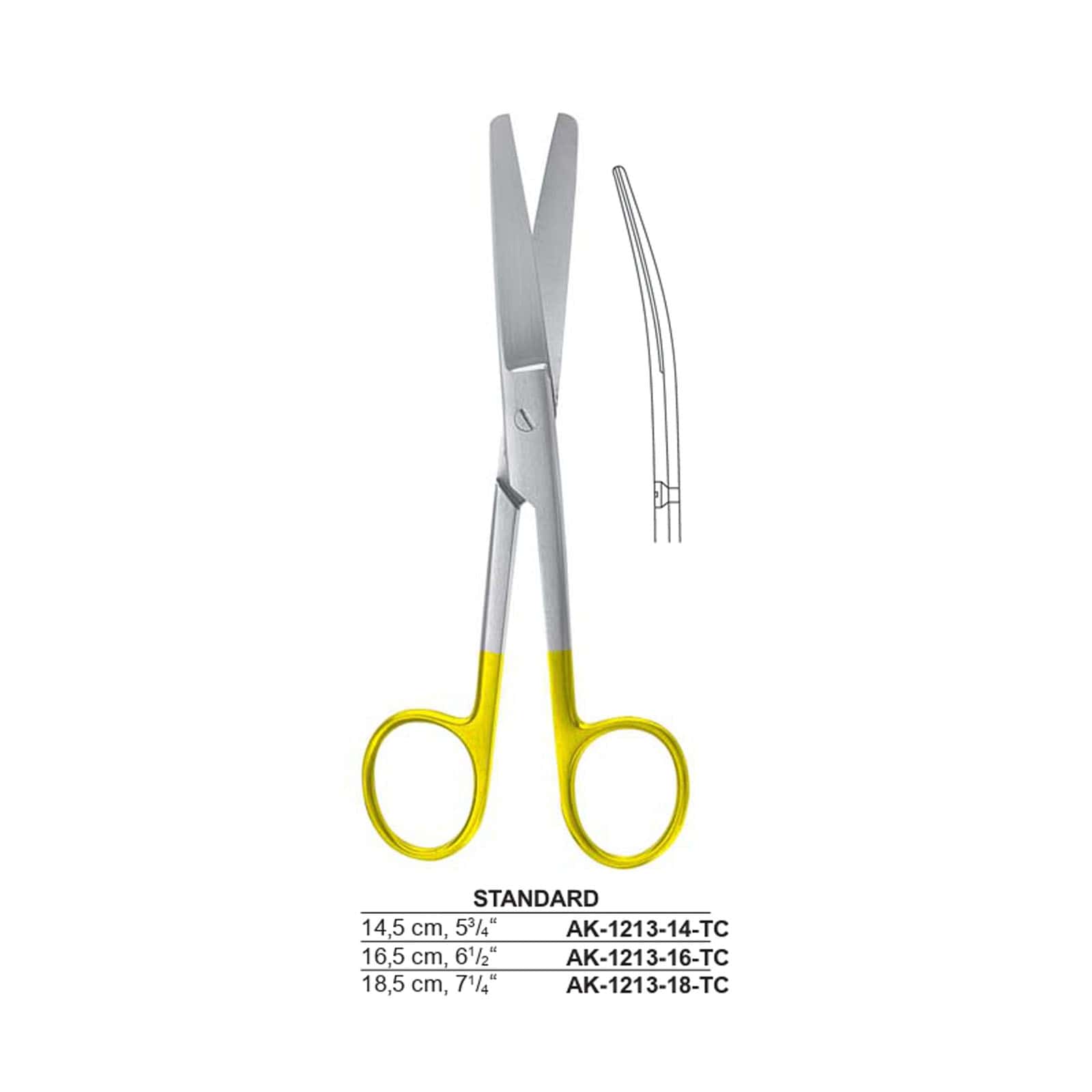 STANDARD TC Scissor - Akhyar Surgical