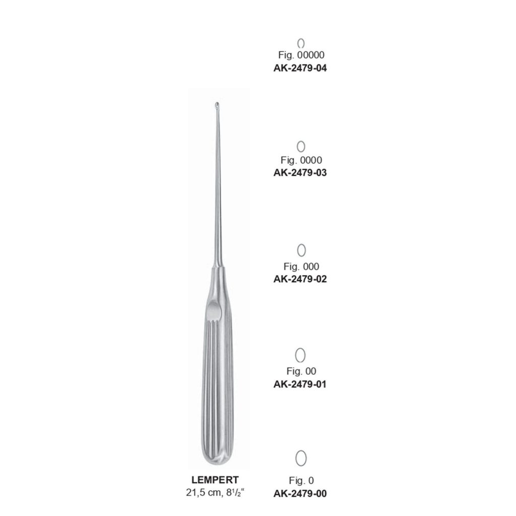 LEMPERT Bone Curette - Akhyar Surgical