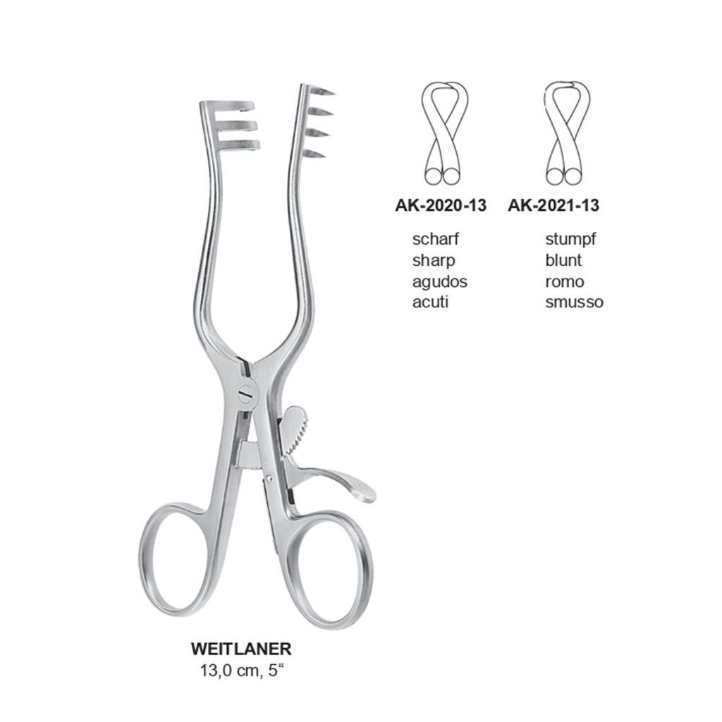 WEITLANER Retractor - Akhyar Surgical