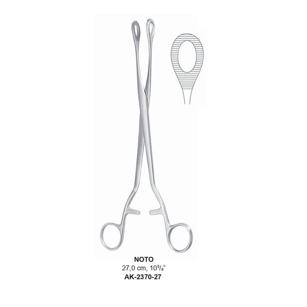 Noto Uterine Elevating Forceps - Akhyar Surgical