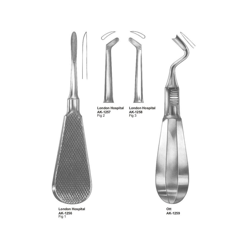London Hospital Root Elevators - Akhyar Surgical