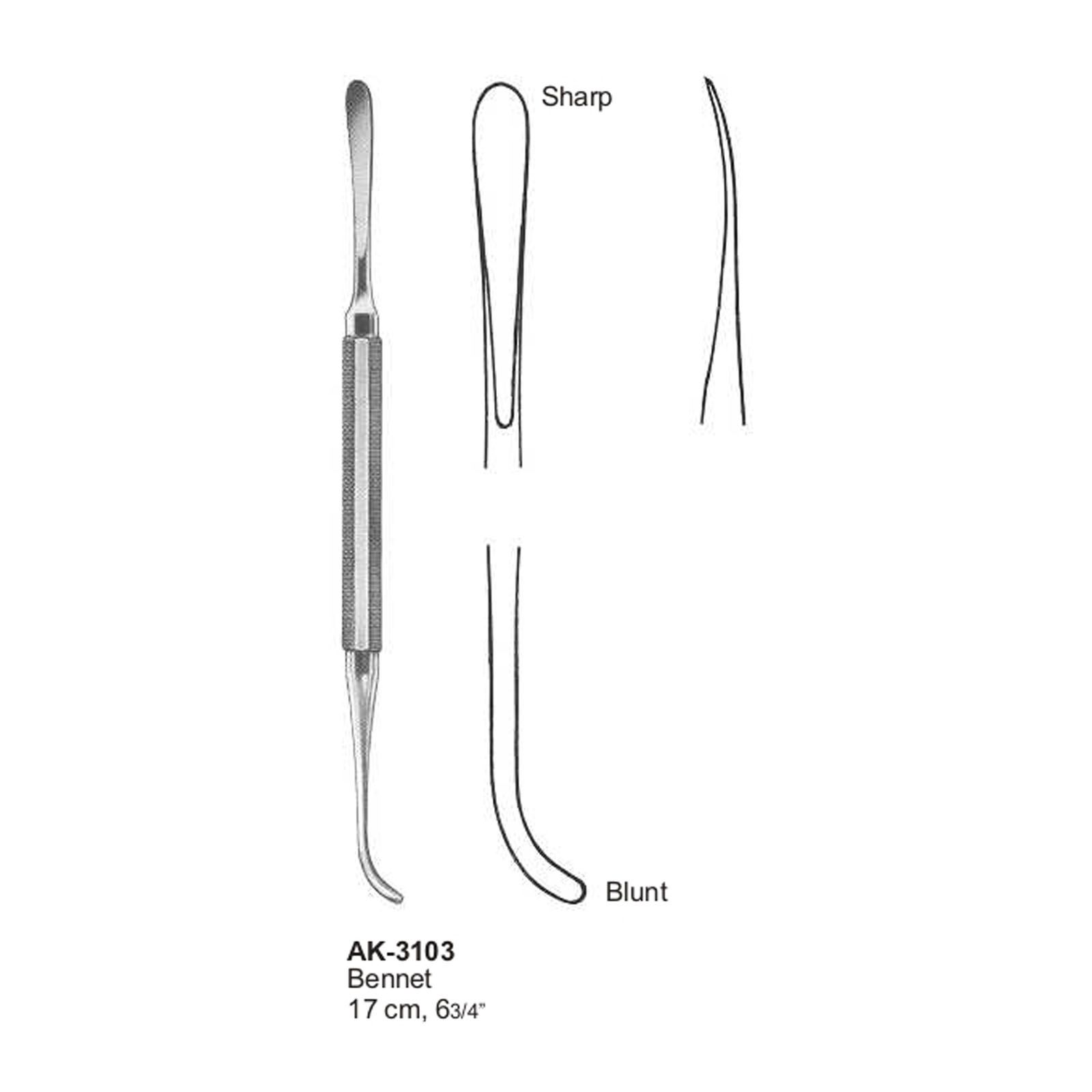 Bennet Bone Elevators - Akhyar Surgical