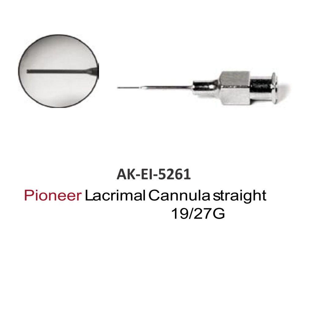 Pioneer Lacrimal Cannula straight - Akhyar Surgical