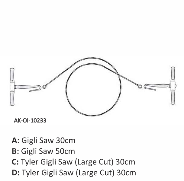 Gigli Saw All Sizes - Akhyar Surgical
