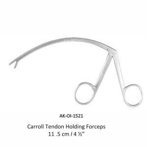 Carroll Tendon Holding Forceps - Akhyar Surgical