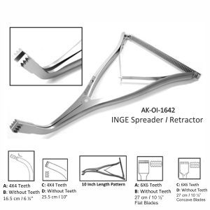 LAMINA SPREADERS - RETRACTORS - Akhyar Surgical