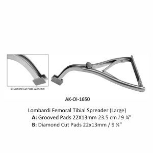Lombardi Femoral Tibial Spreader (Large) - Akhyar Surgical