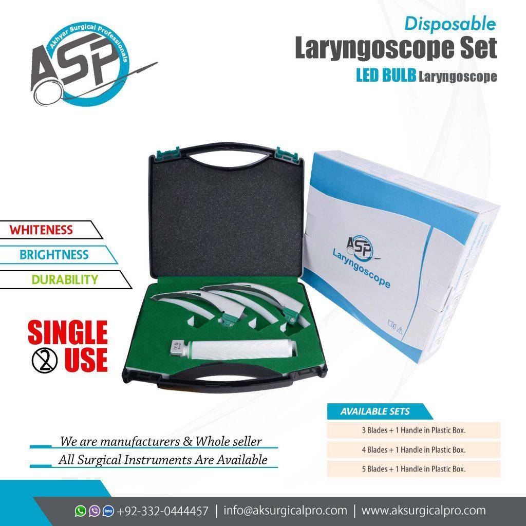Macintosh Conventional Laryngoscope - Akhyar Surgical